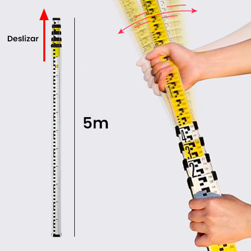 Regla medidora 5 metros – Productos Geniales